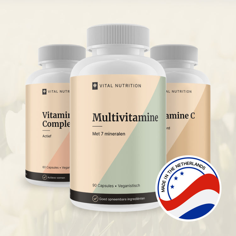 Multivitamine (+ 7 Mineralen) - 90 Capsules | Vital Nutrition